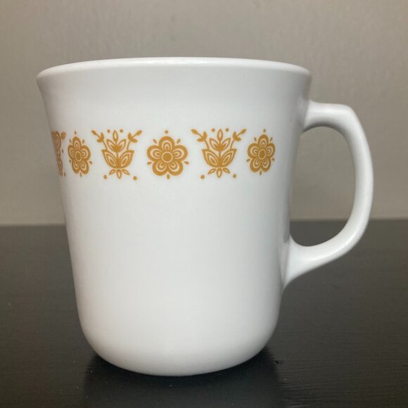 Corningware | Dining | Vintage Corning Golden Butterfly Mug With D ...